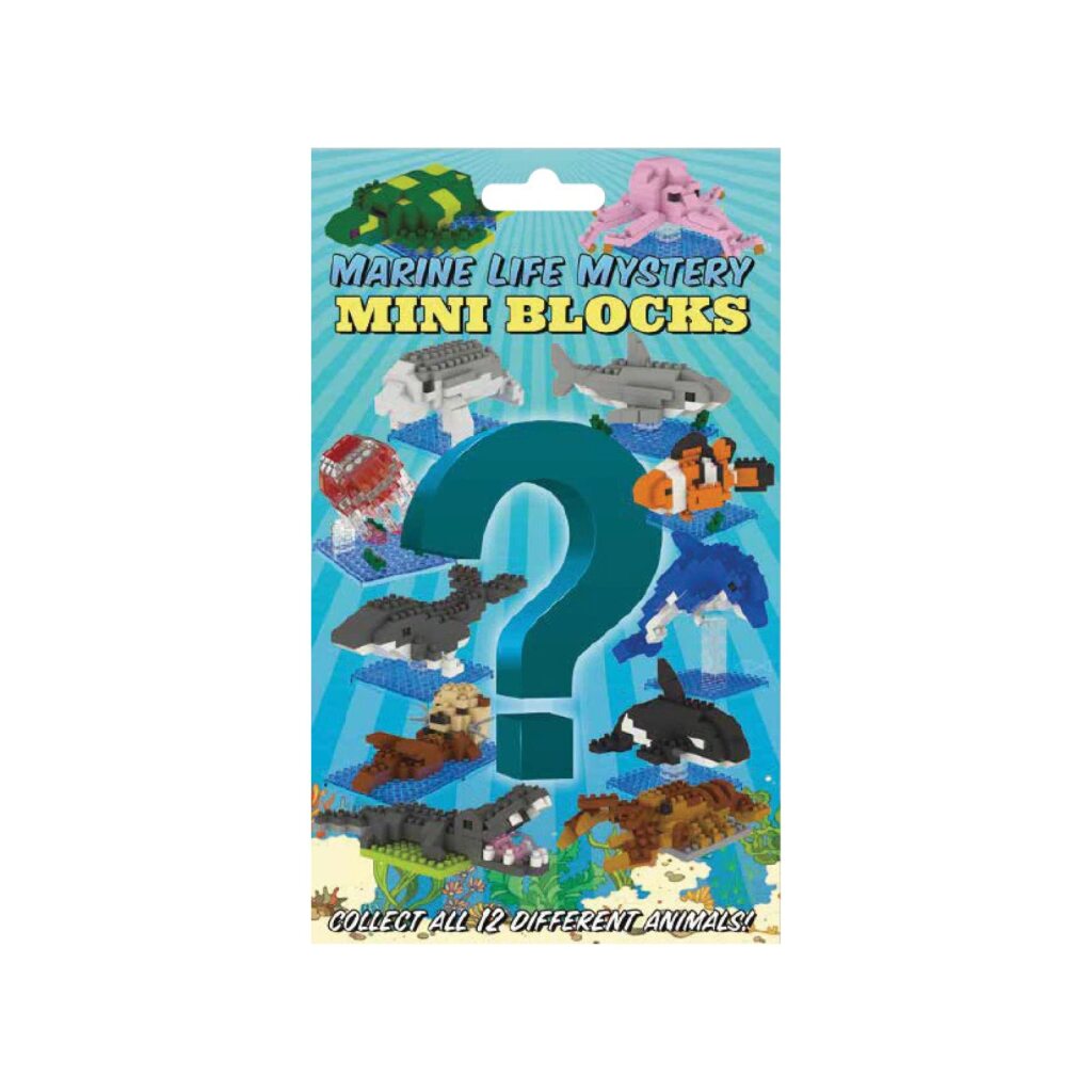 MARINE LIFE MYSTERY MINI BLOCKS – Science World Science Store