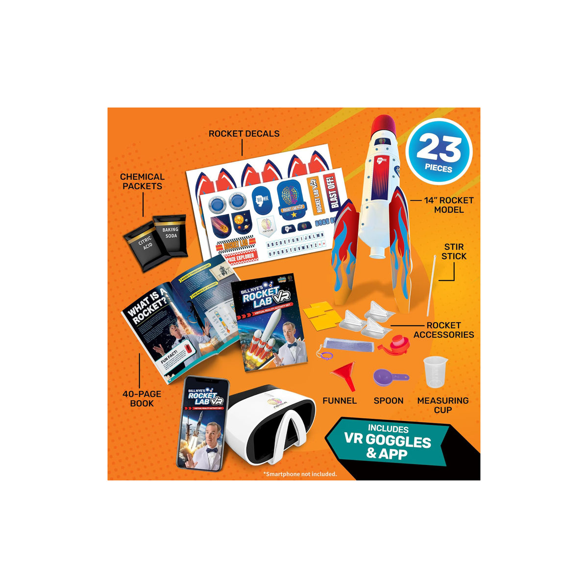 BILLY NYE'S VR ROCKET LAB KIT – Science World Science Store