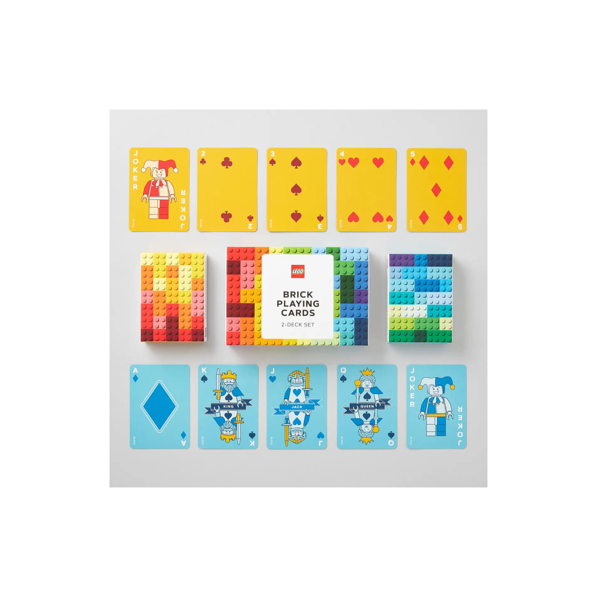 LEGO BRICK PLAYING CARDS - 2 DECK SET – Science World Science Store