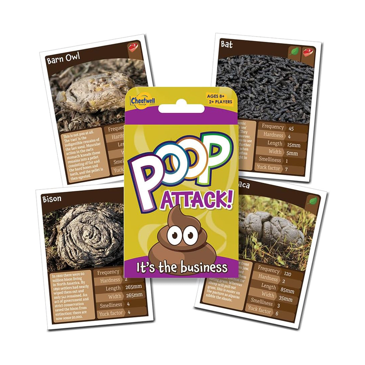 POOP ATTACK CARD GAME – Science World Science Store