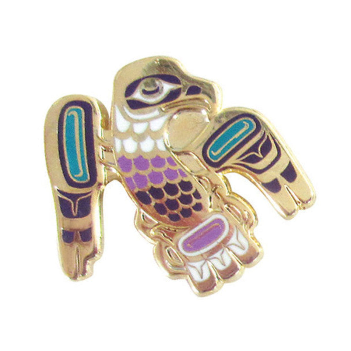 "EAGLE FLIGHT" INDIGENOUS ENAMEL PIN – Science World Science Store