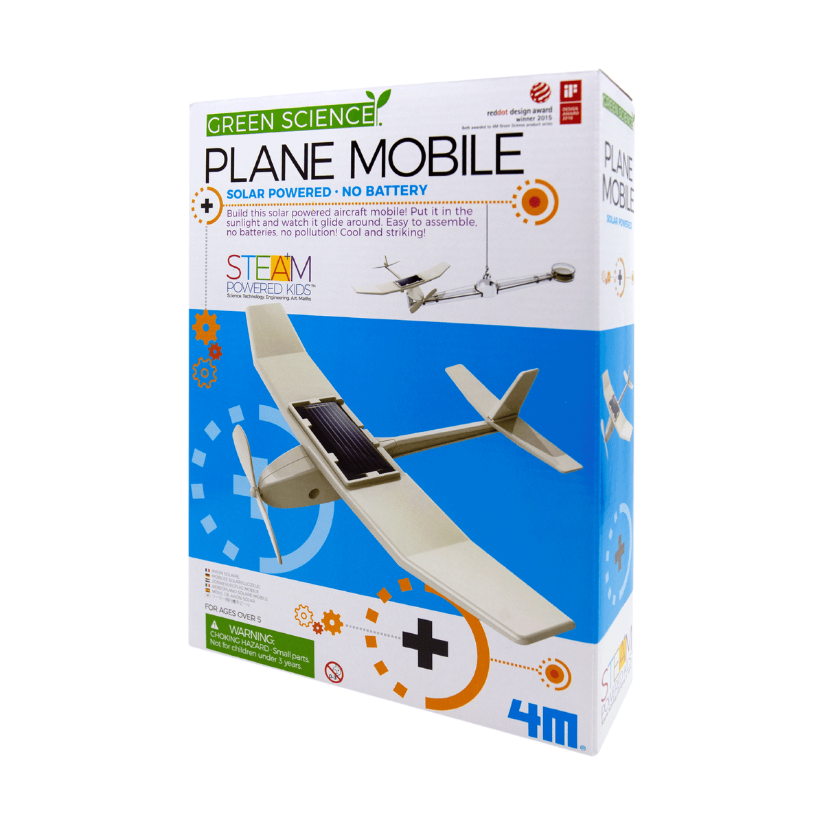 4M GREEN SCIENCE SOLAR MOBILE PLANE – Science World Science Store