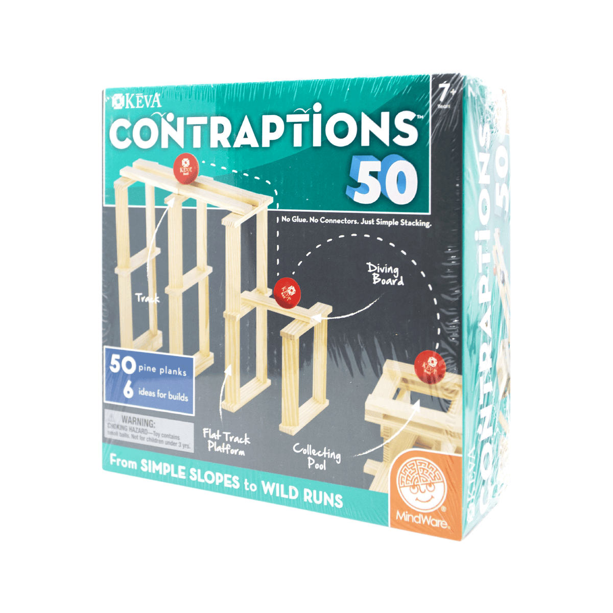 KEVA CONTRAPTIONS 50 PIECE – Science World Science Store