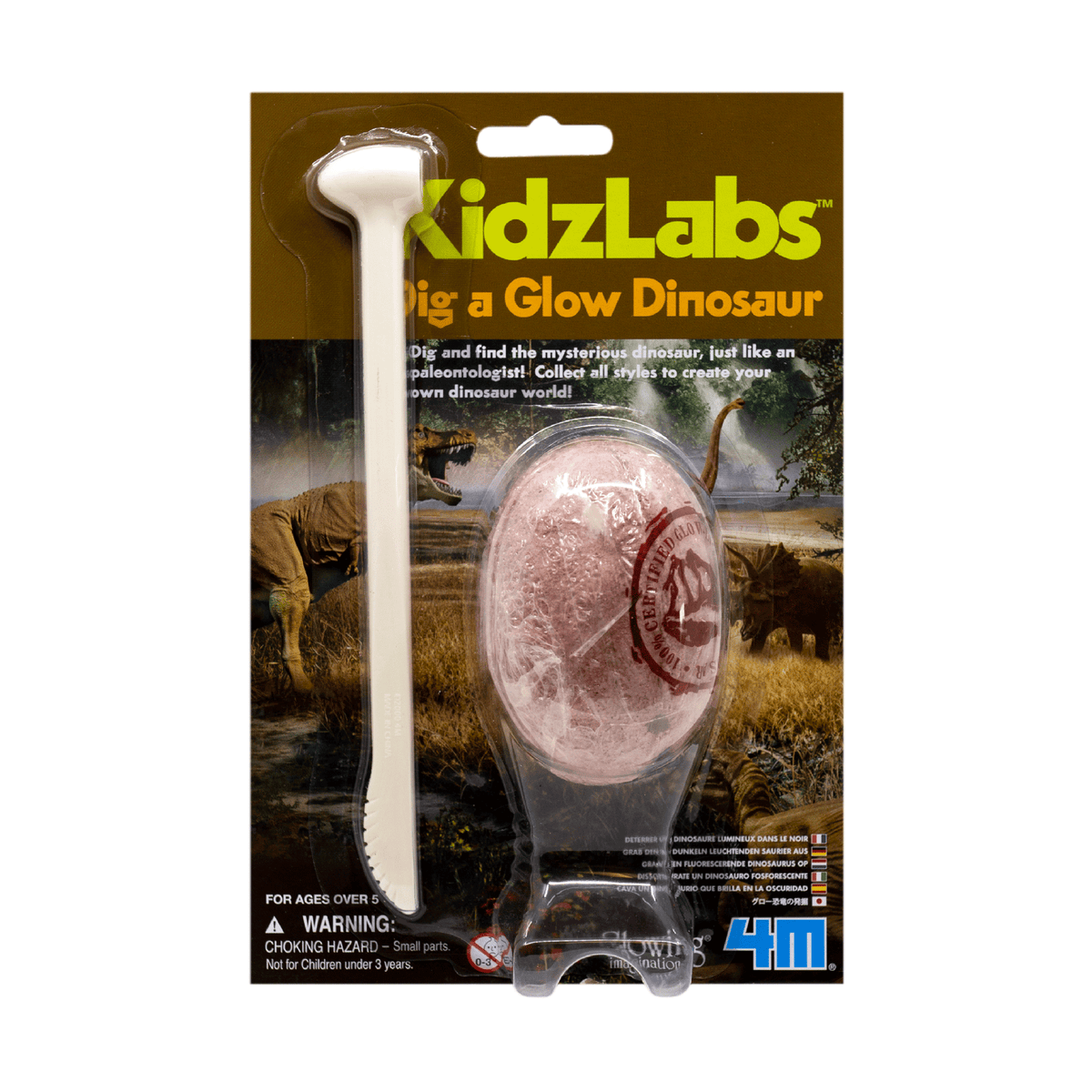4M KIDZ LABS DIG A GLOW DINO – Science World Science Store